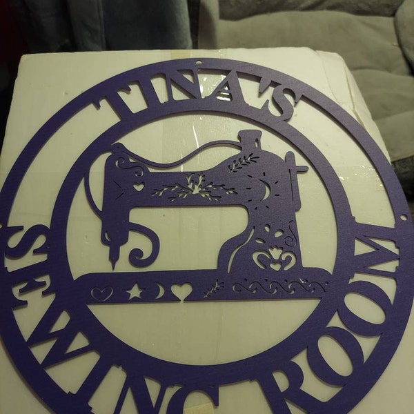 Personalized Sewing Metal Sign,custom Quilting Sign for Sewing Room ...