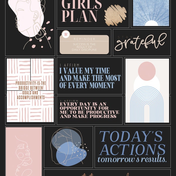 Digital Vision Board Kit Vision Board Planner Vision Board Digital ...