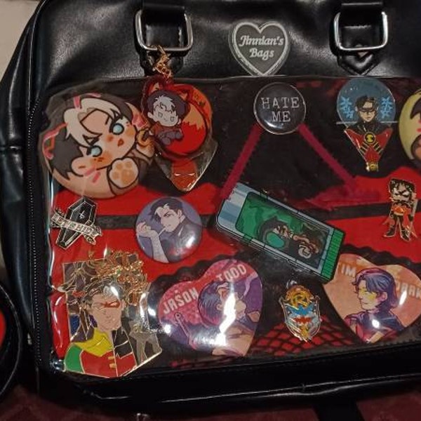 Large Ita Bag Crossbody With Insert, Anime Ita Bag, Ita Messenger Bag ...