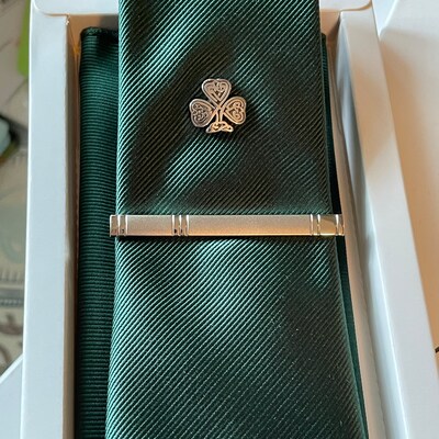 Celtic Shamrock Tie Tack, Hat Pin, Lapel Pin, tt5silver Accessories ...