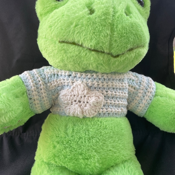 DIGITAL PDF PATTERN Crochet Build a Bear Pullover Sweater - Etsy