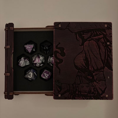 The Dragon's Hoard Book Box & Dice Tray - Etsy