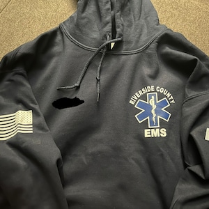 Personalized EMS EMT stars and Stripes With Custom Name or Dept - Etsy