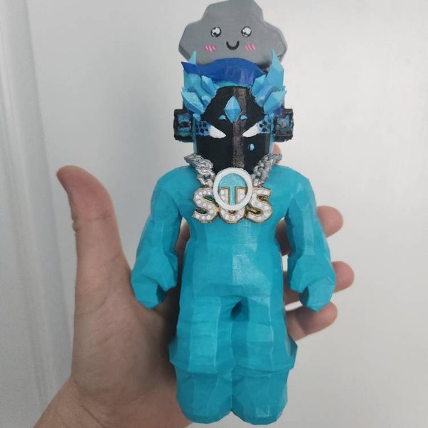 Custom Avatar Figure - Personalized 3D Printed Roblox Character - Etsy