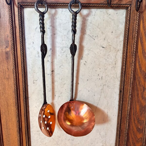Hand Forged Copper Ladle - Etsy