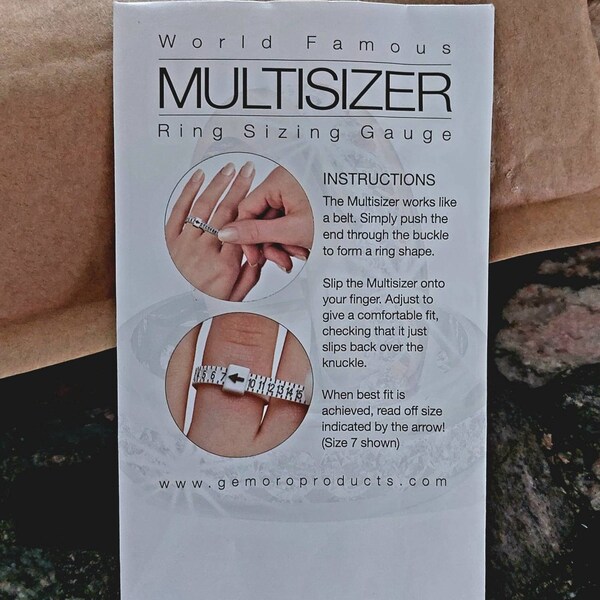 Ring Sizer Disposable Ring Sizer Multi-sizer Adjustable Finger Gauge ...