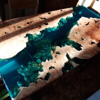 Resin River Countertop, Custom Countertop - Etsy Canada