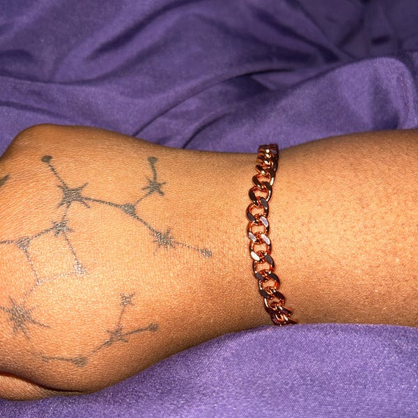 Pure Copper Therapy Bracelet for Pain Relief & Healing - Etsy