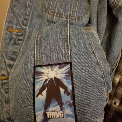 PATCH the Thing Color HORROR Movie John Carpenter, Sci Fi, Kurt Russell ...