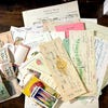 12 Vintage 1930s Invoice Ledger Statement Pages Papers Junk Journal ...
