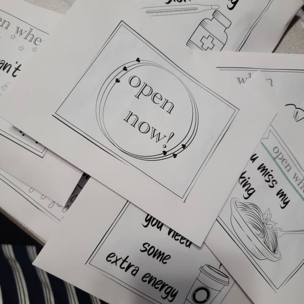 Self Care Package Labels: Printable DIY Gift (PDF Download, Letter Size ...