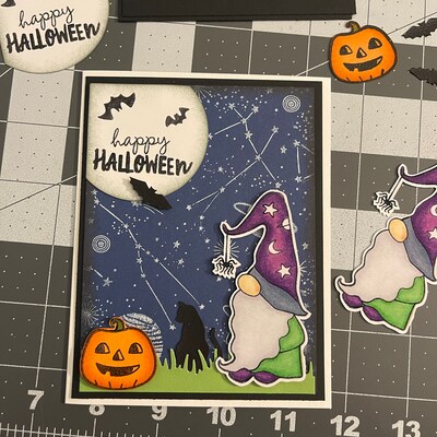 DIY Halloween Card Kit Spooky Card Handmade Cards Spooky - Etsy