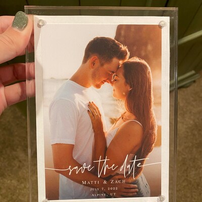 Photo Save the Date Template DIY Save the Date Edit With Templett ...
