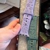Sea Turtle Laser Engraved Silicone Watch Band, Personalized Watch Strap ...