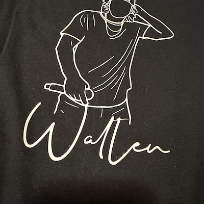 Morgan Wallen Outline Digital Design - Etsy
