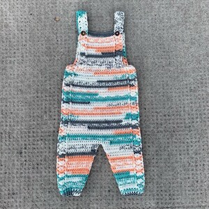 Crochet Pattern Baby Overalls Newborn to 24 months | Etsy