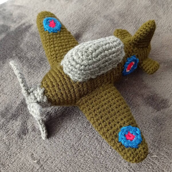 WW2 Spitfire Crochet Pattern PDF Only - Etsy