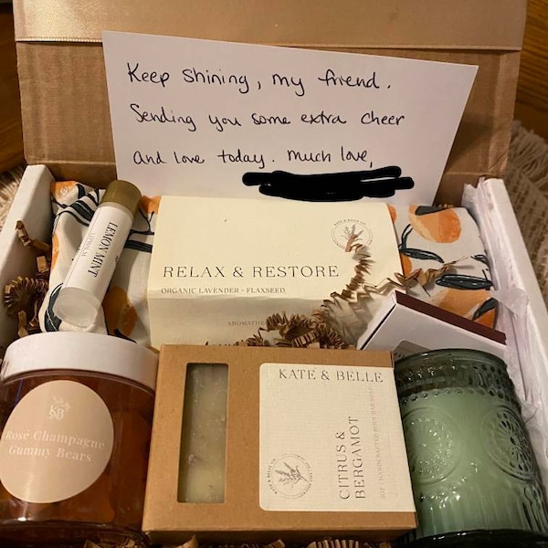 Self Care Spa Gift Box, Relaxation Spa Set, You Got This Gift, Self ...