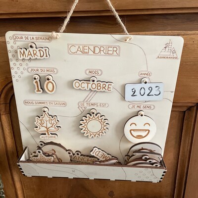 Wooden Daily Routine Board, My Daily Routine, Child's Routine, Task ...