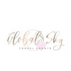 Cake Logo and Branding Sweet Cookie Logo Pink Gold Bakery Logo Sweet ...