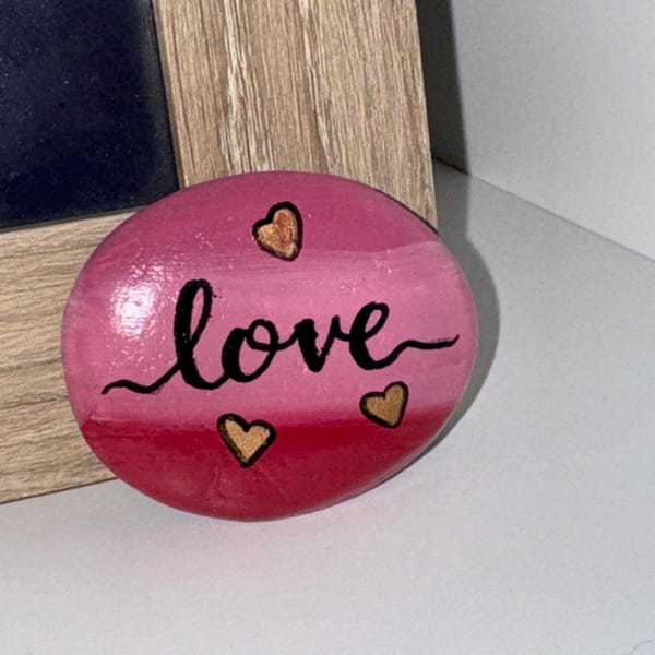 Custom Inspirational Stones Colorful Reminder Rocks With Positive Words ...