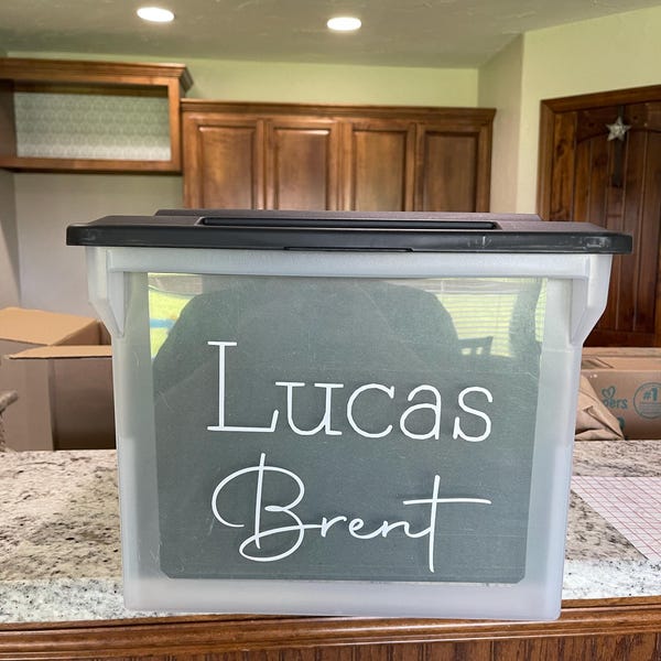 Baby File Box. Kids Milestone Tote Kit. Kids File Box. Milestone Tote ...