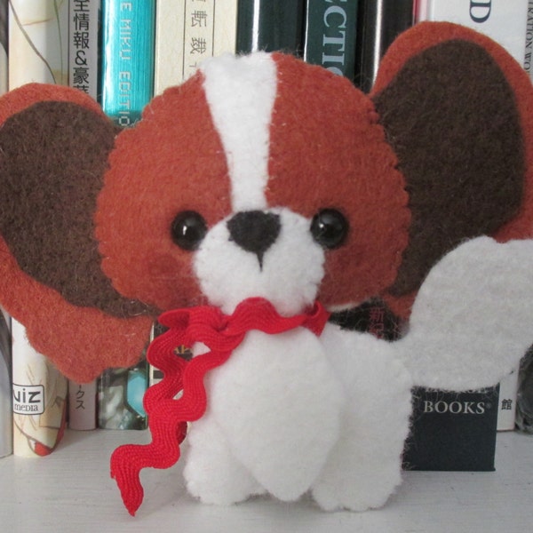 Toto-dog-puppy-pdf Pattern-baby Dog-diy Project-papillon Dog-nursery ...