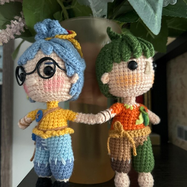 It Takes Two May and Cody Crochet Dolls, Amigurumi May and Cody, It Takes Two Amigurumi - Etsy