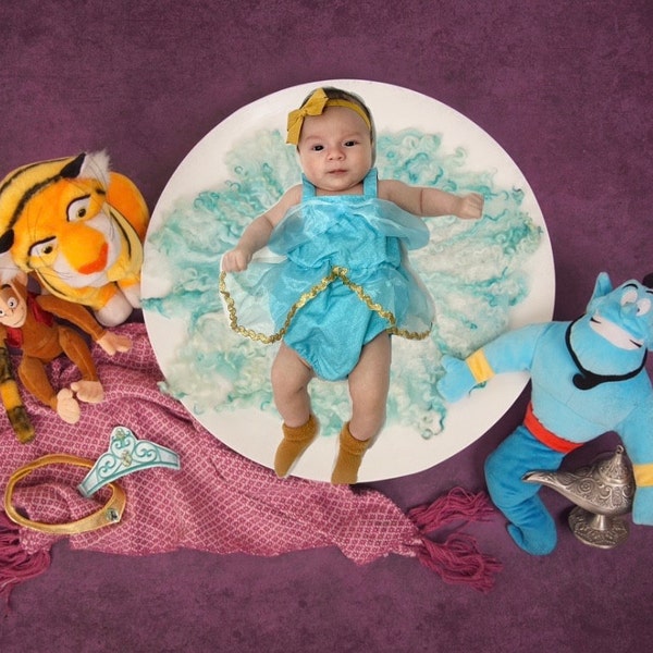 Sitter Digital Backdrop Bath Tub Tub Ducks Bubbles Blue Boy Baby ...