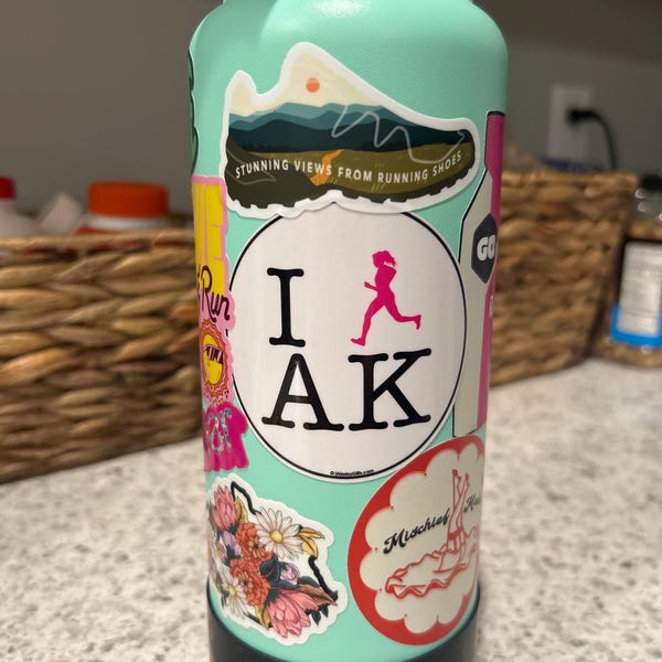 Running Sticker, Trail Running, Shoe Sticker, Mountain Sticker, Outdoor ...