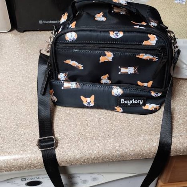 Extended Corgi Gym Bag, Duffel Bag, Canvas Travel Bag for Gym Sports ...