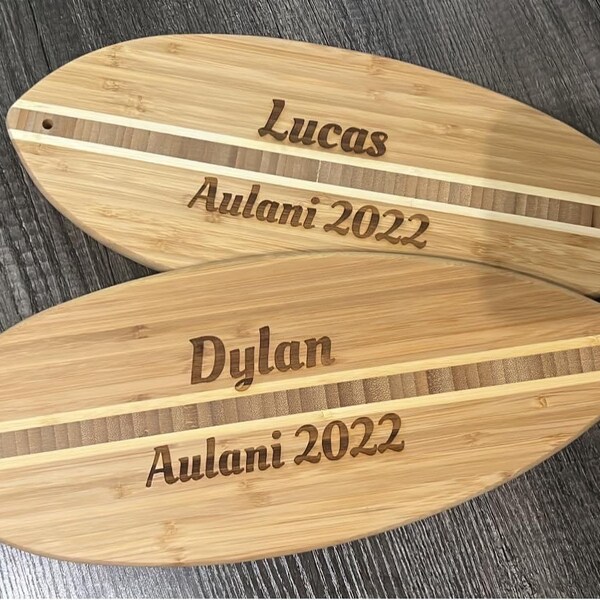 Mini Surfboard Charcuterie Board, Cutting Board, Serving Board With ...