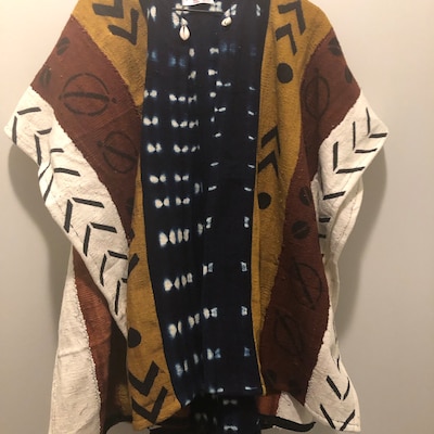 African Shrug Safari Poncho Ethnic Poncho African Poncho - Etsy