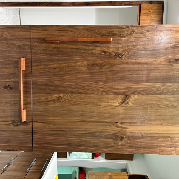 Wooden Handle Craftsman Style Furniture Knob Drawer Pulls - Etsy