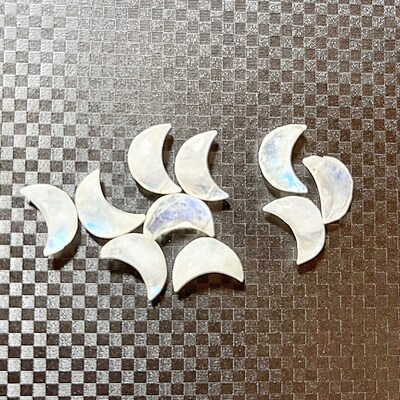 AAA Amethyst Moon Shape Briolettes, Purple Amethyst Faceted Moon Shape ...