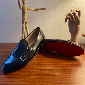 Merlutti Black Velvet Gold Bullock Buckle | Etsy