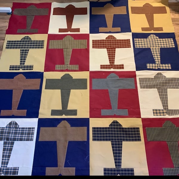 Aviator Quilt Pattern - Lella Boutique 152, Airplane Quilt Pattern ...