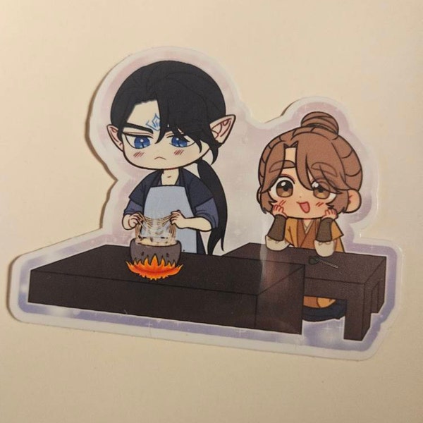 MXTX Heart Hands Stickers - Etsy