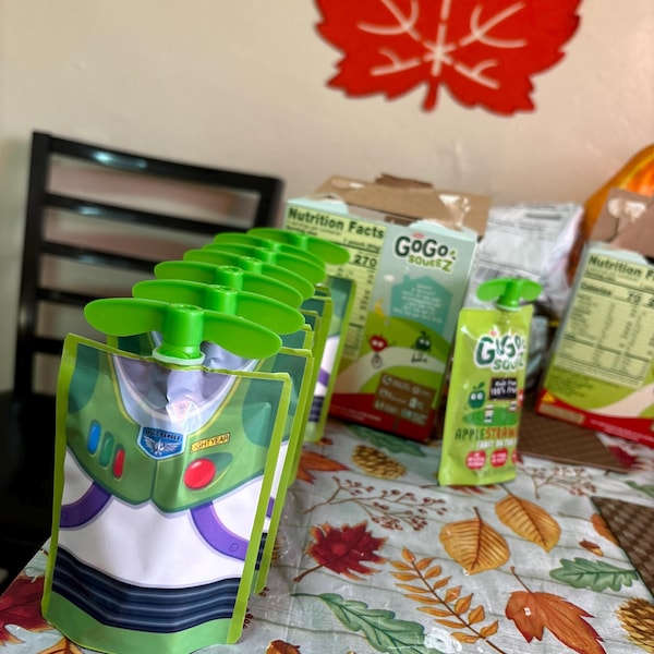 Toy Story Gogo Applesauce Label Stickers | PDF Digital or Print and ...