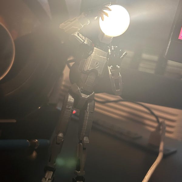 Lamplighter Posable Dummy 13 Lamp Action Figure - 6" Tall Version USB-C ...