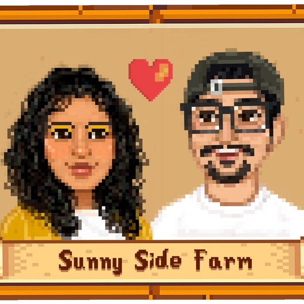 Stardew Valley Style Portrait, Pixel Art, Custom Pixel Profile Picture ...