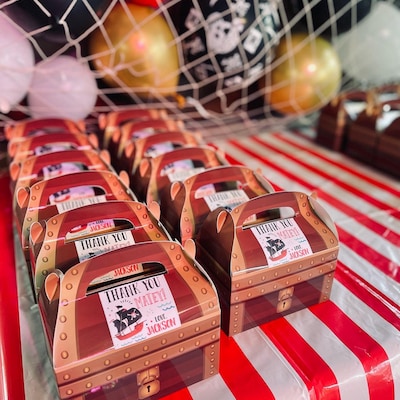 Pirate Birthday Decorations Printable Party Decor Editable Pirate Ship ...