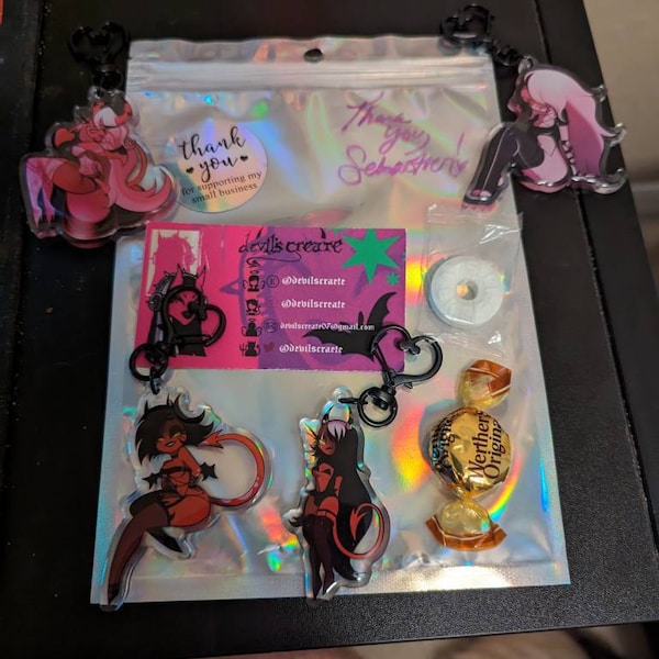 Helluva Boss Vinyl Stickers Millie Verosika Loona for Car, Computer ...