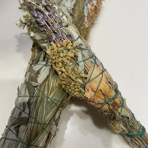 Cobweb.broom Besom ~ Natural Broom Corn W Jute Twine ~ Simple Small ...