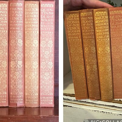 Choice Dictionary Antique Leather Decorative Books Shelf Library ...