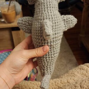 PATTERN: Plush Hector the Hammerhead Shark Pattern Amigurumi Hammerhead ...