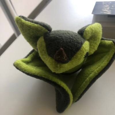 Avocado on Toast Bat Kawaii, Plush, Plushie, Millenial, Bat, Coffee ...