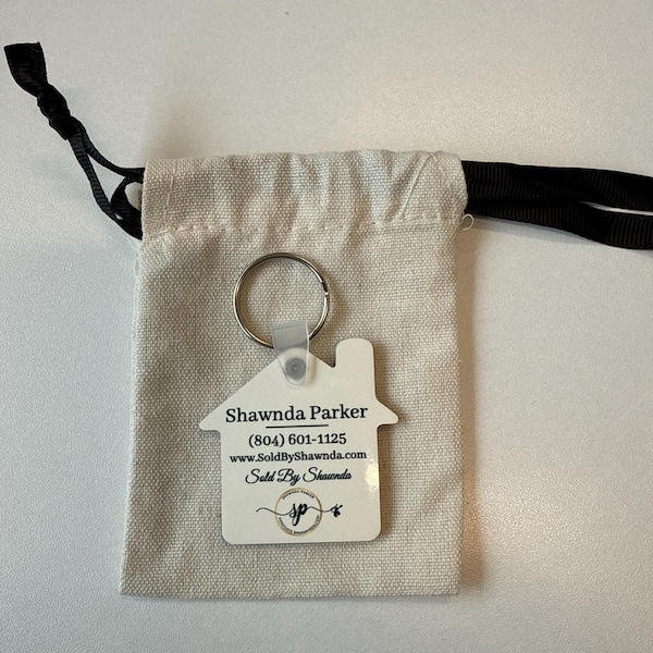 Realtor Sold Sign Keychain, Closing Gift for Clients, House Key Keyring ...
