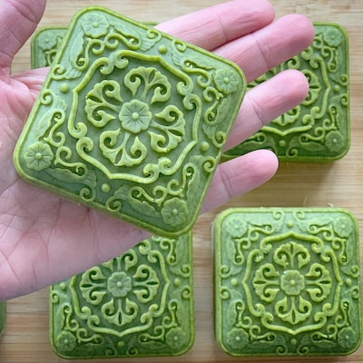 Royal Square Rectangular Shape Design Mold Embroidery Pattern - Etsy