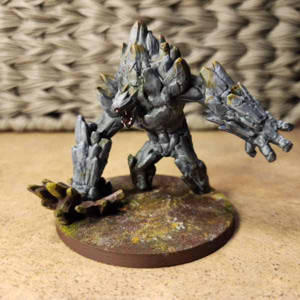 Fabled Owlbear | 2 Poses | 3D Printed Tabletop Miniatures | D&D TTRPG ...